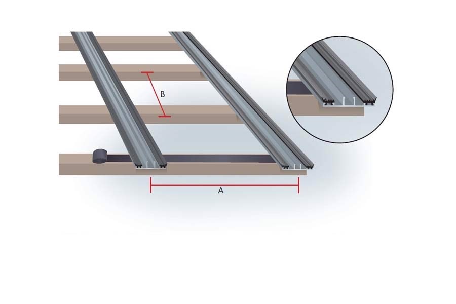 Alu top/bundprofil RIATHERM® 3000mm