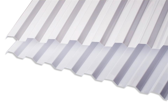 Trapezplade SUNLUX 2000PC opal - Hurtig levering